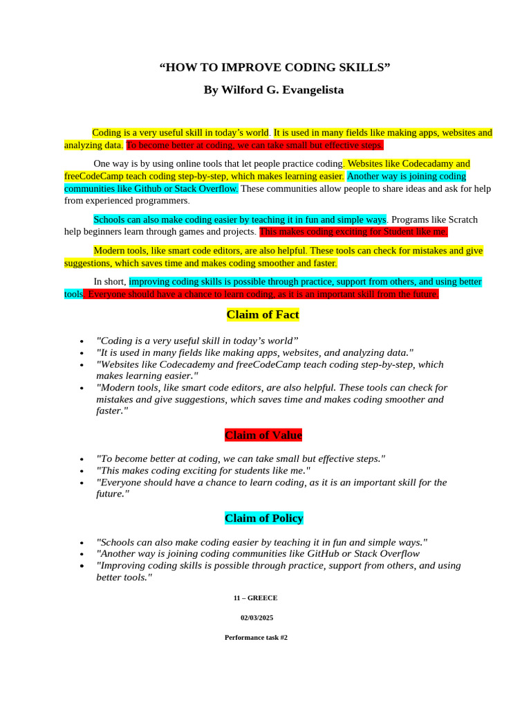 How To Improve Coding Skills | PDF | Computer Programming | Information Technology