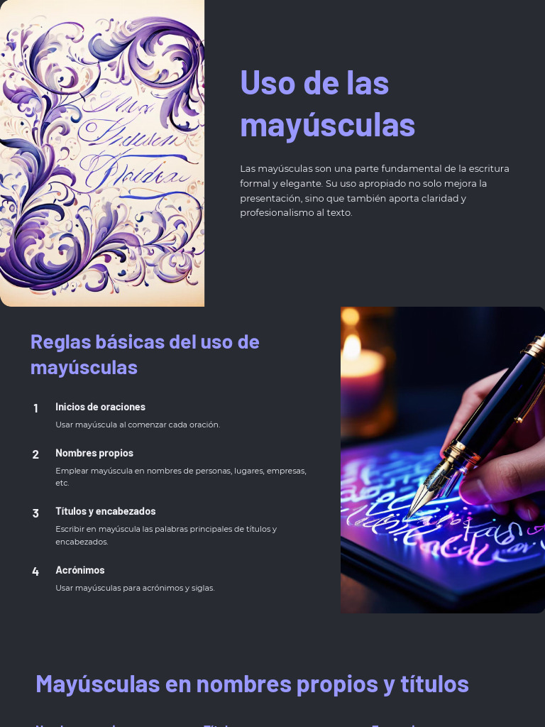 Uso-de-las-mayusculas | PDF