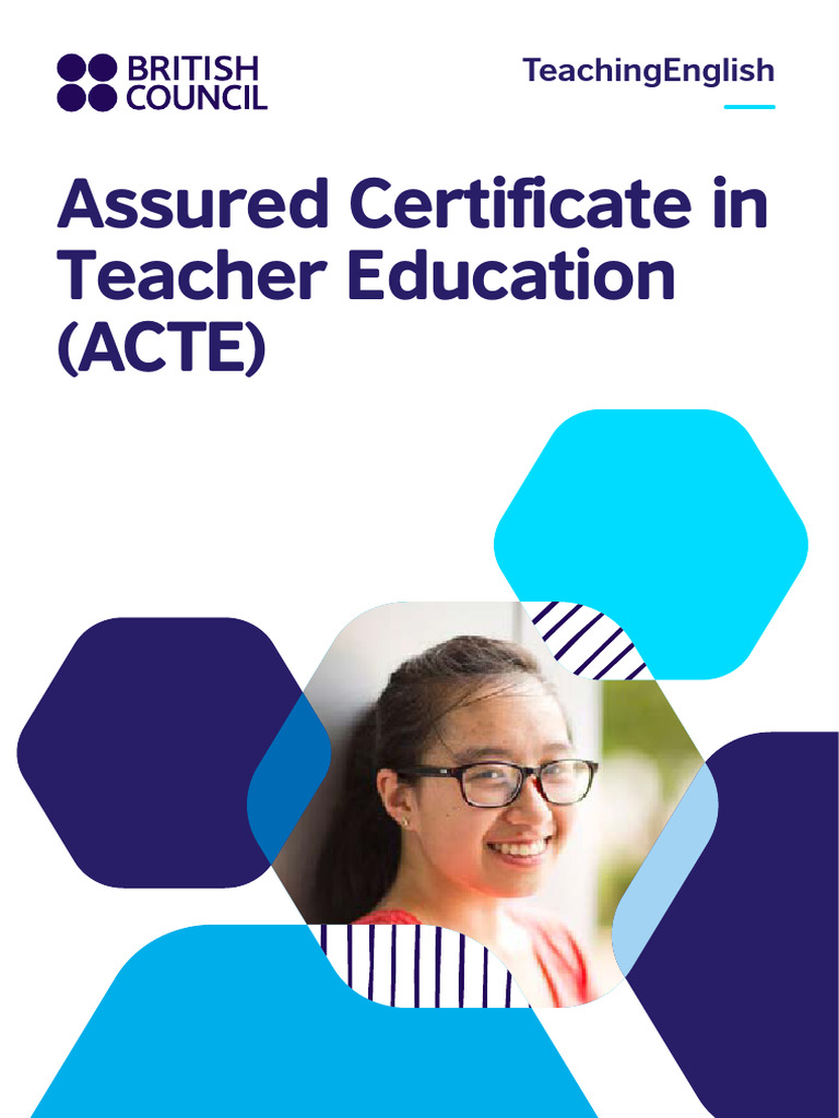 ACTE Course Brochure A4 | PDF | Teachers | Teacher Education