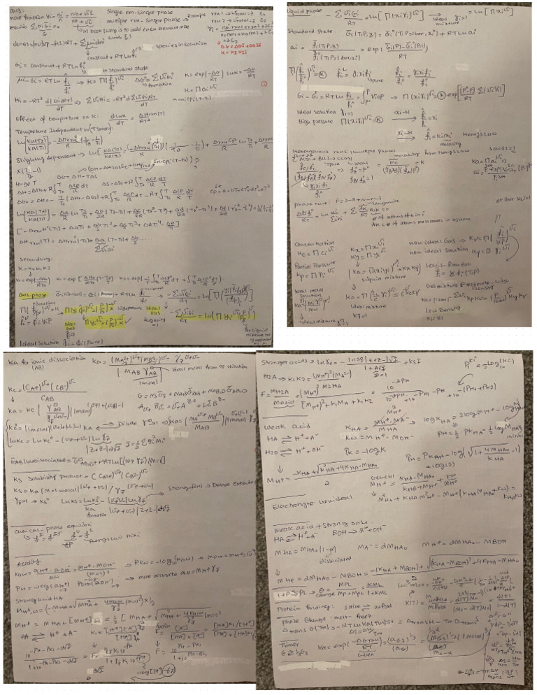 Notes-302 Final | PDF