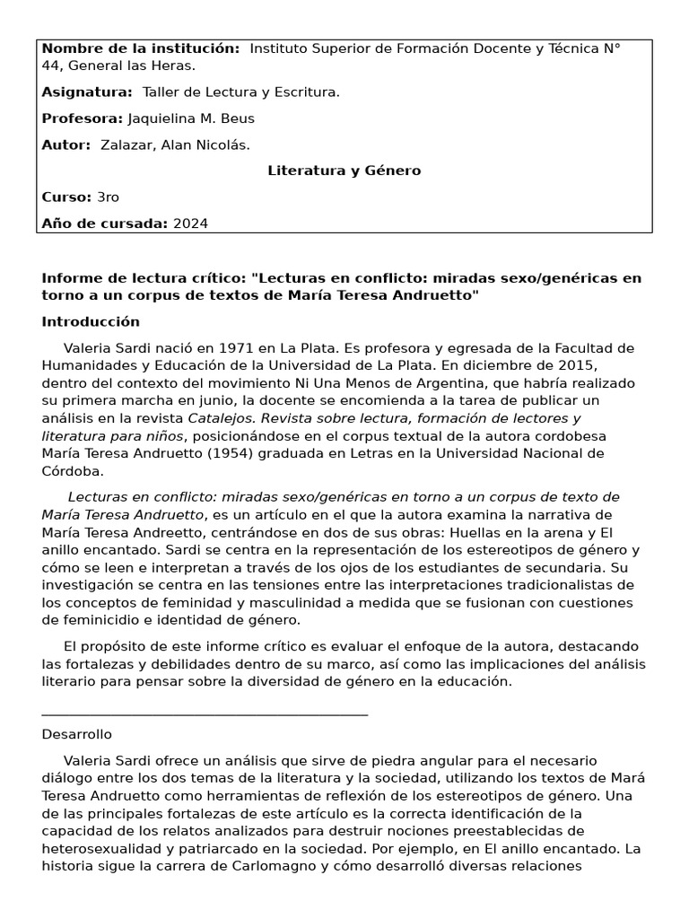 Taleo | PDF | Género | Estudios de género