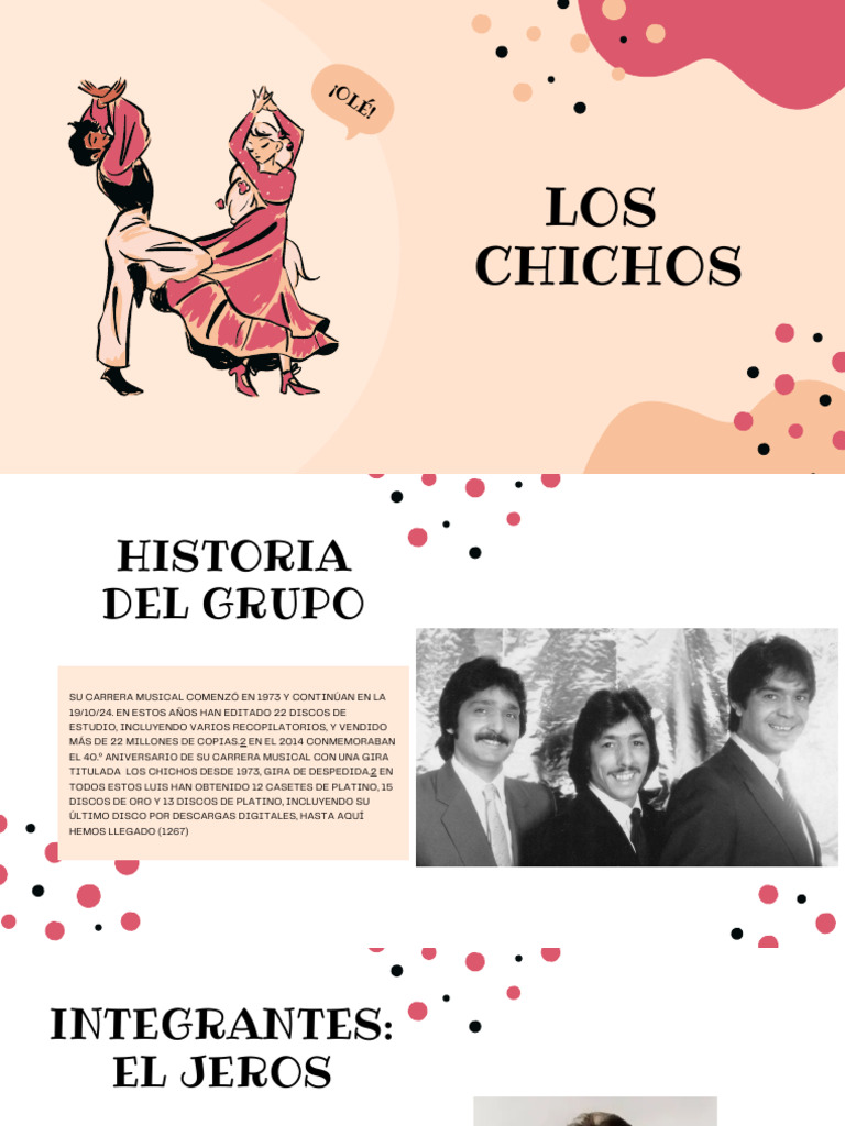 Historia y miembros de Los Chichos | PDF