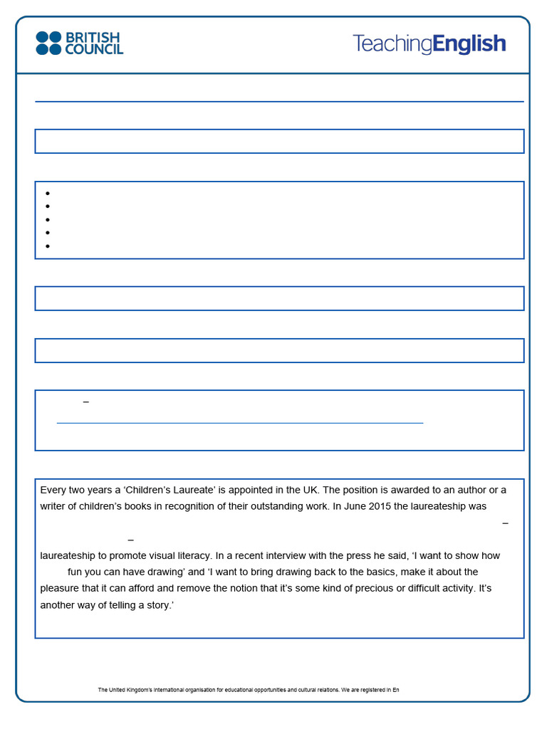 Create Picture Books from Stories | PDF | Learning