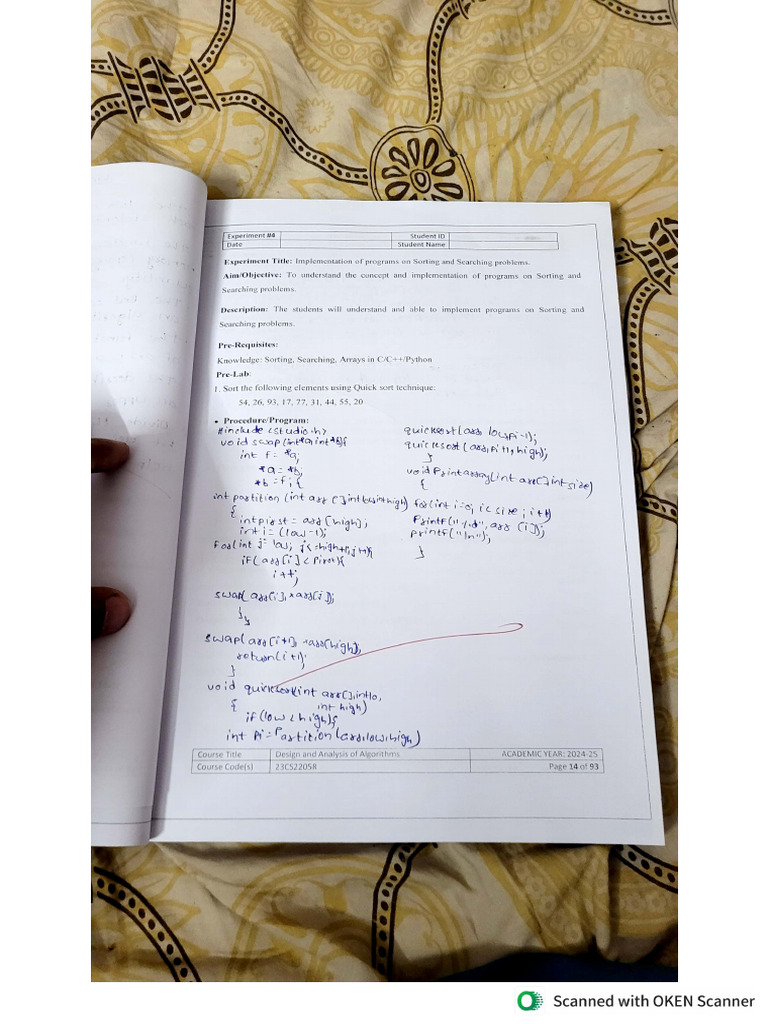 Daa Exp - 3 (R) | PDF