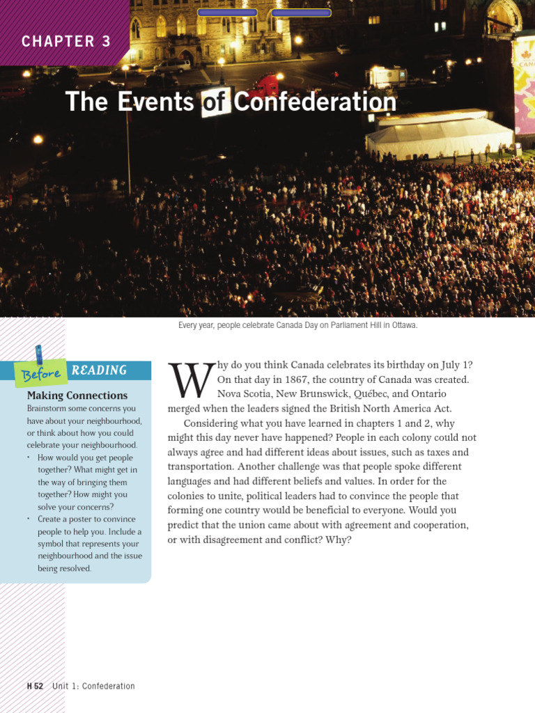 Canada's Confederation Journey | PDF | Government | Politics Of Canada