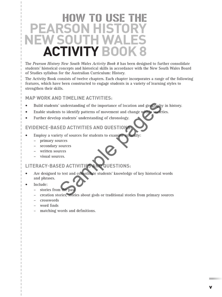 Pearson History NSW Activity Book 8 | PDF | Vikings | British Empire