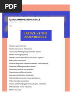 Izibongo | PDF