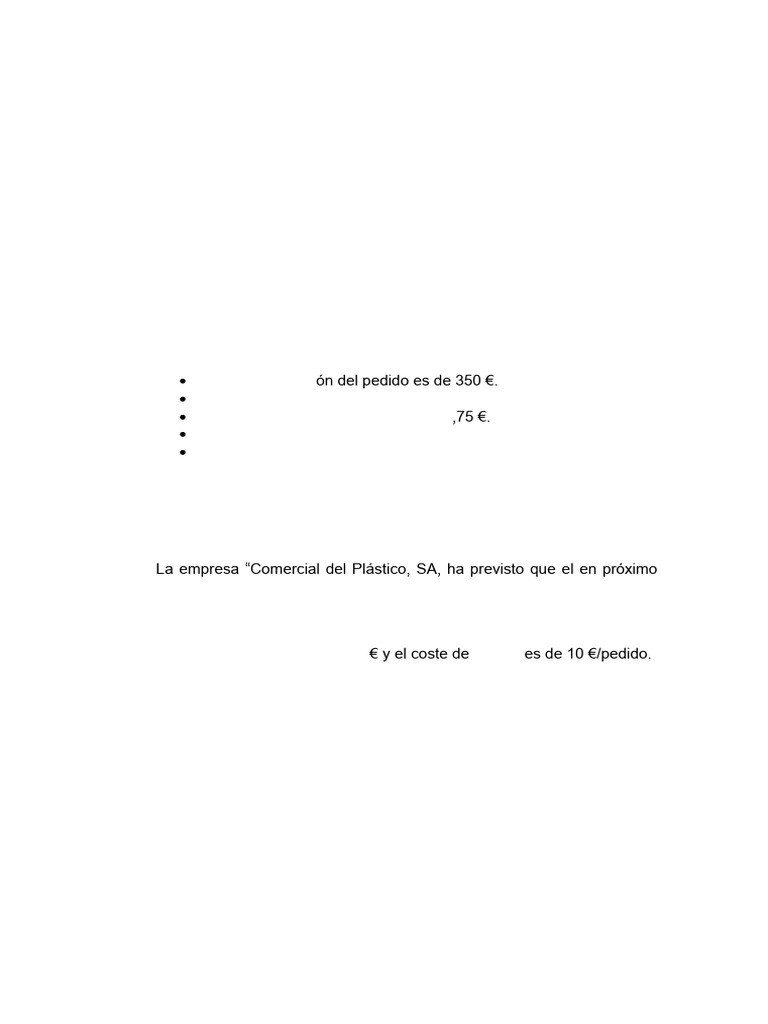 EJERCICIOS (Pp-VOP) | PDF