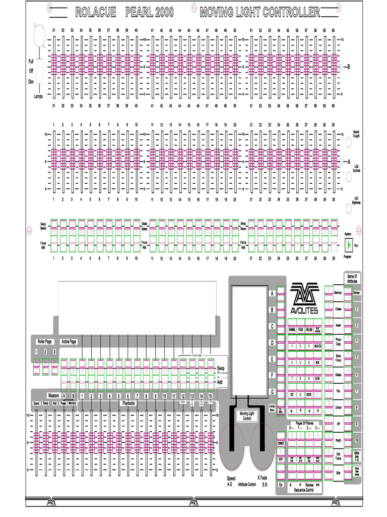 Pearl 2000 Layout | PDF | Lighting | Light