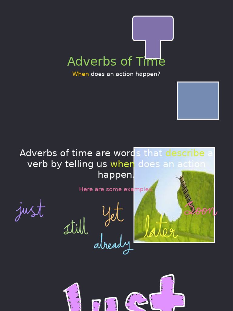 Adverbs of Time | PDF