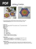 Starburst Wheel 1.0 | PDF | Crochet | Textile Arts