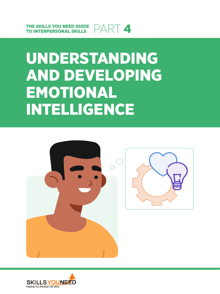 4 Emotional Intelligence | PDF | Reflective Practice | Emotional ...