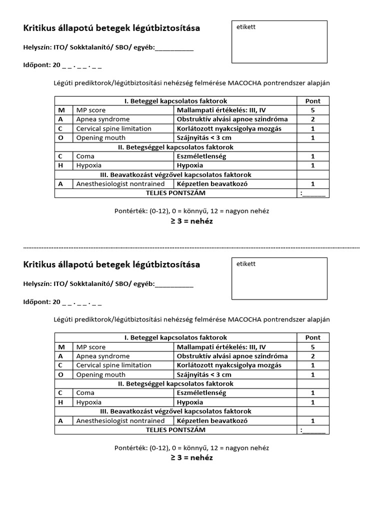 Macocha Score Hu | PDF