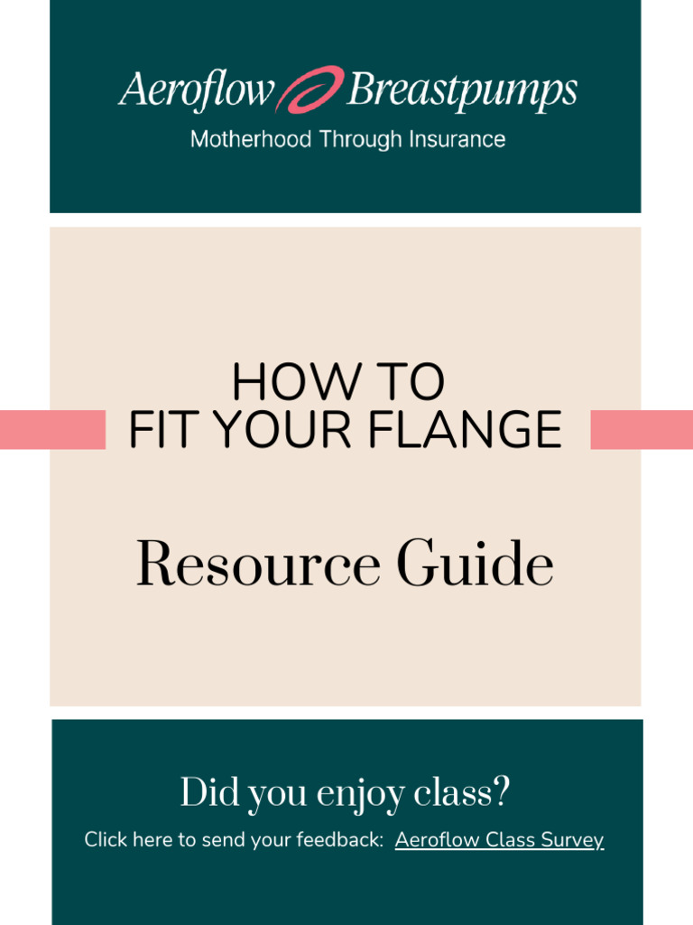 How to Properly Fit Your Flange | PDF | Breastfeeding | Breast Milk