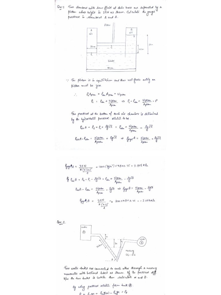 Thermo Tutorial Solution | PDF