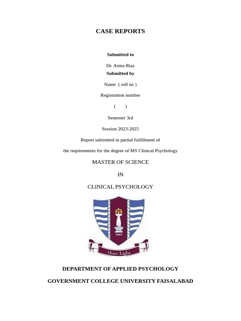 Case Report: Substance Use Disorder Analysis | PDF | Substance Abuse ...