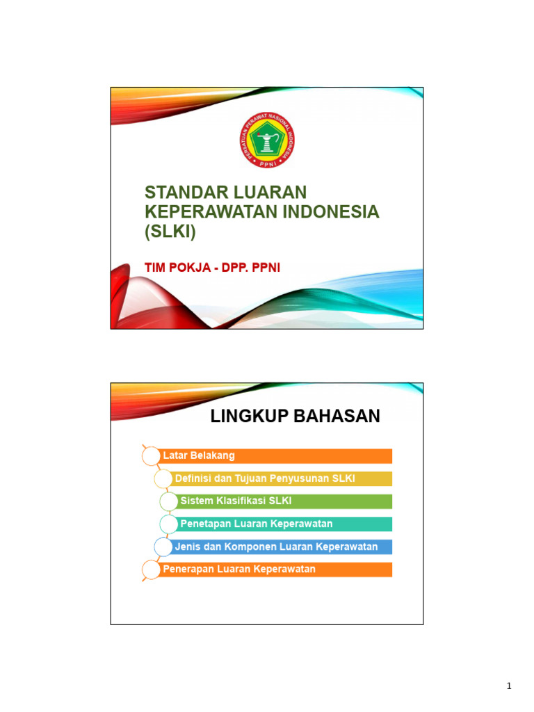 materi konsep slki dpp-ppni | PDF