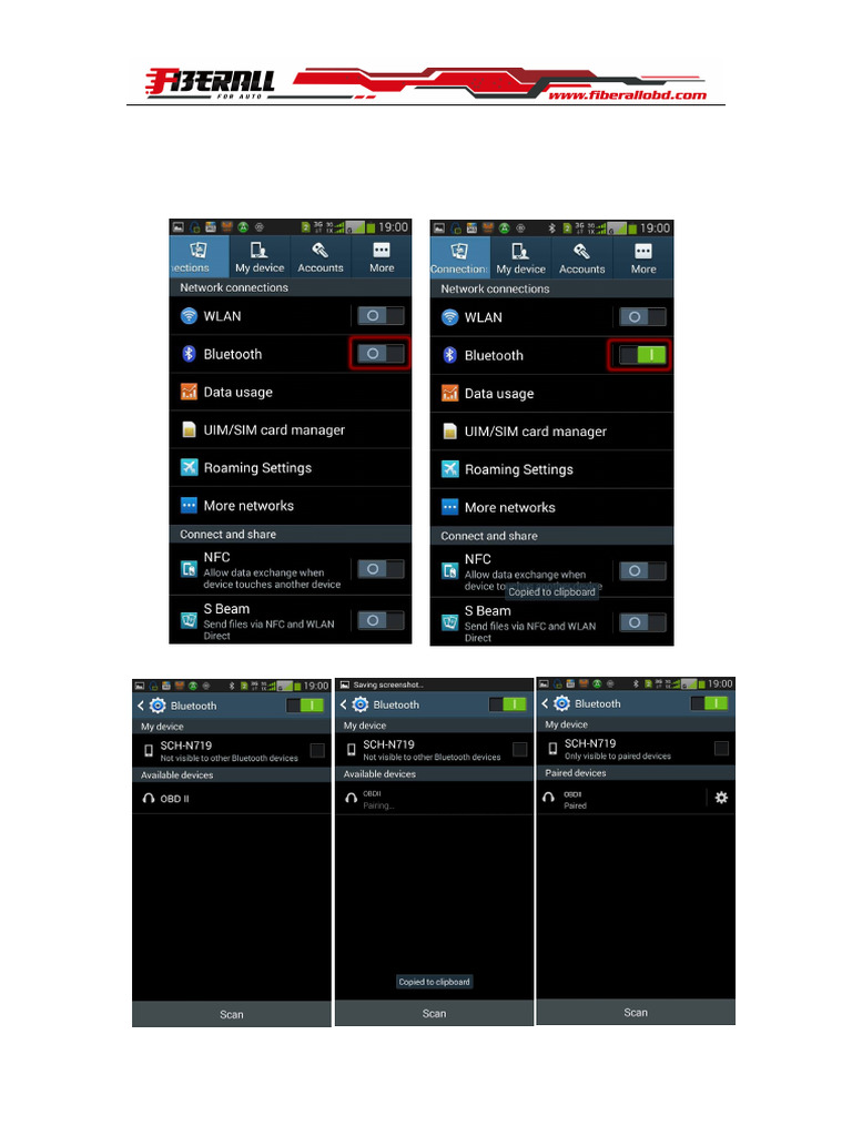 Instruction For Torque App Android Bluetooth 4.0 | PDF