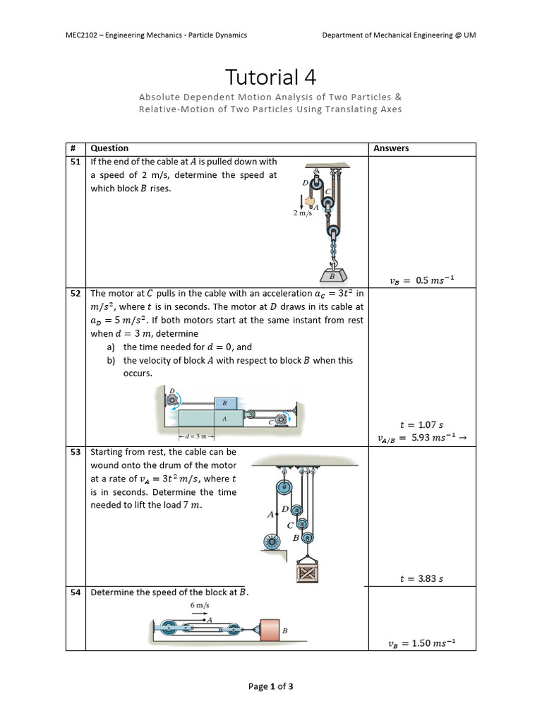 Relative Motion in Particle Dynamics | PDF | Acceleration | Classical Mechanics
