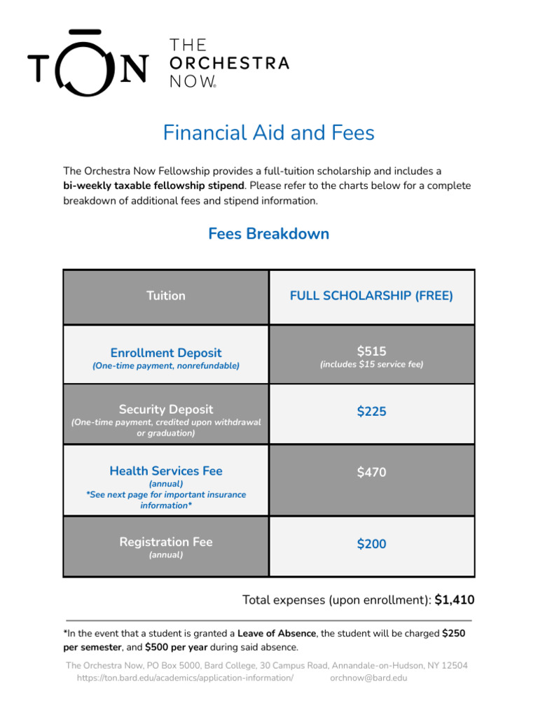 Bard College Health Insurance Waiver Info | PDF | Fee | Higher Education