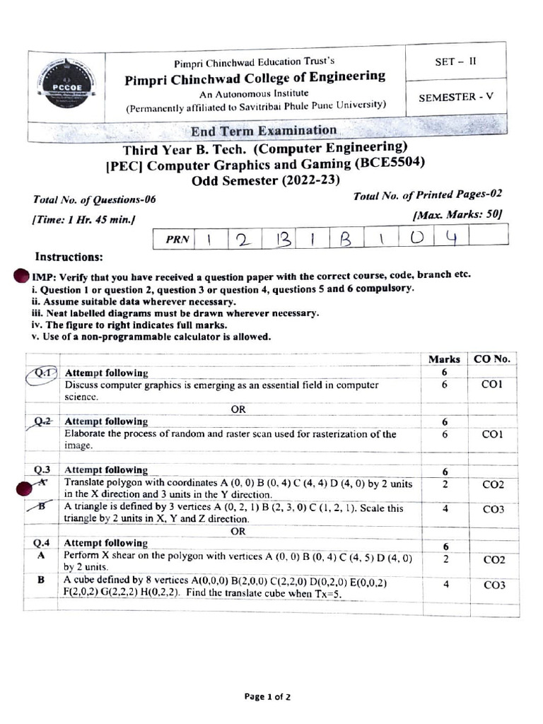 ETE PYP | PDF | Computational Complexity Theory | Theoretical Computer Science
