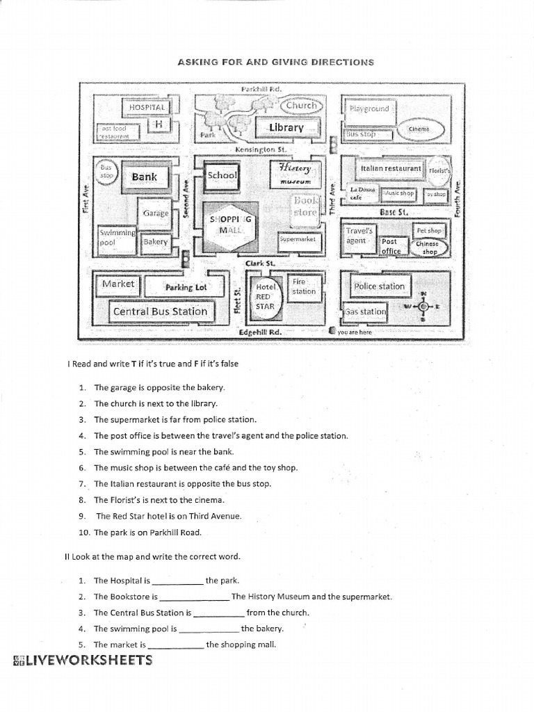 Giving directions | PDF