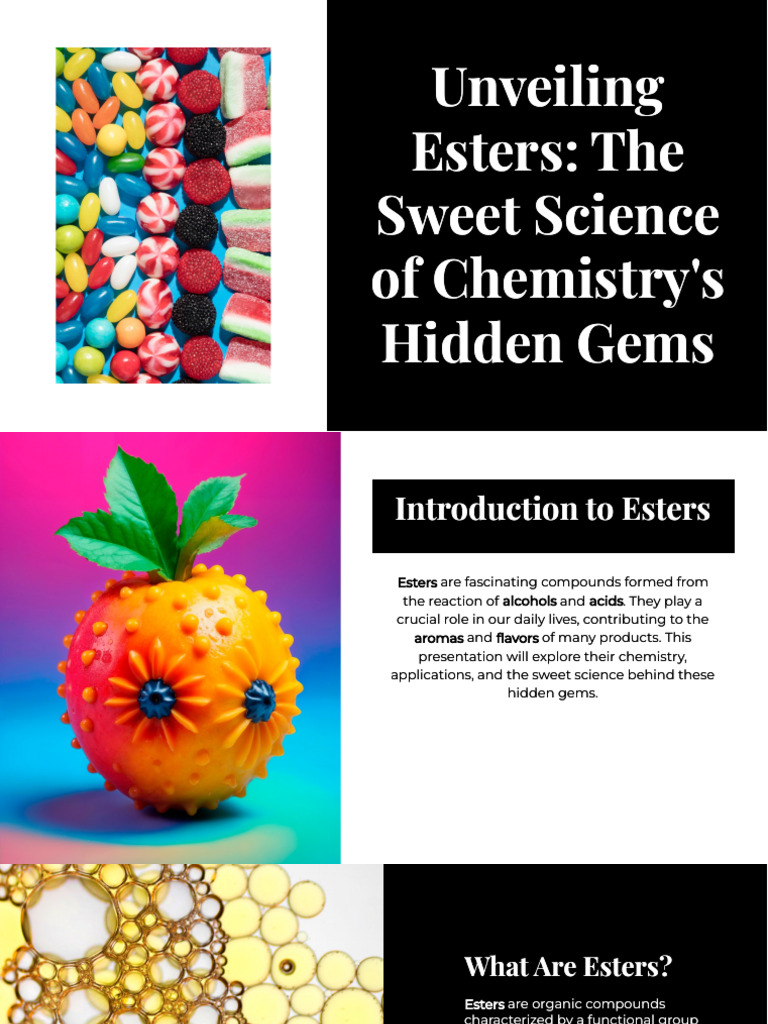 Slidesgo Unveiling Esters the Sweet Science of Chemistrys Hidden Gems ... Slidesgo Unveiling Esters the Sweet Science of Chemistrys Hidden Gems ...