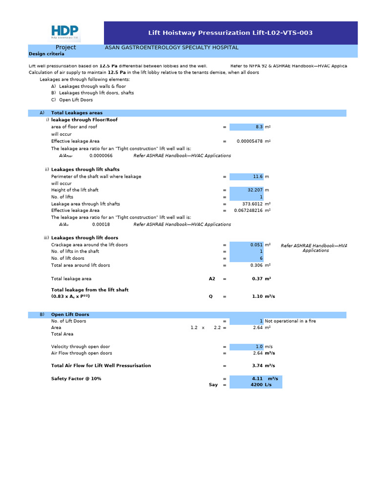 HD-156 Lift Pressurization | PDF | Elevator | Lift (Force)