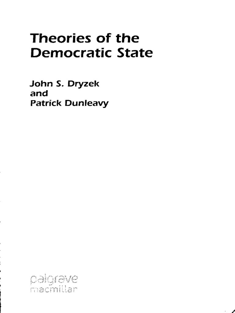 1. Dunleavy y Dryzek 2009 | PDF