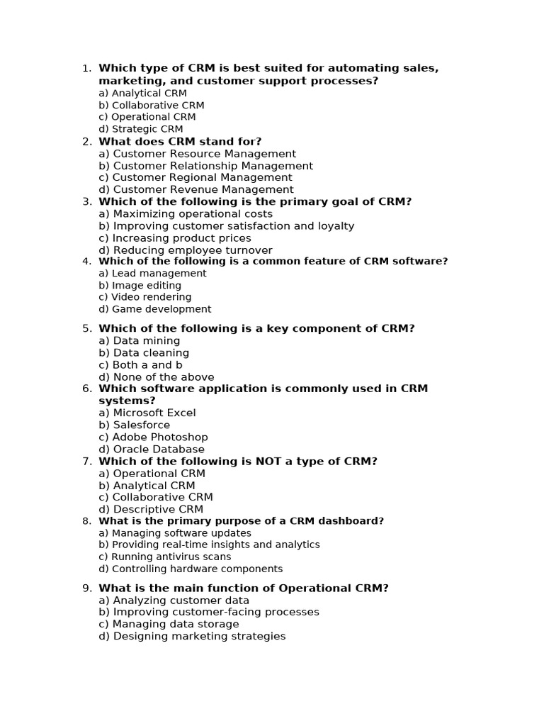 CRM Fundamentals and Key Metrics | PDF | Customer Relationship ...