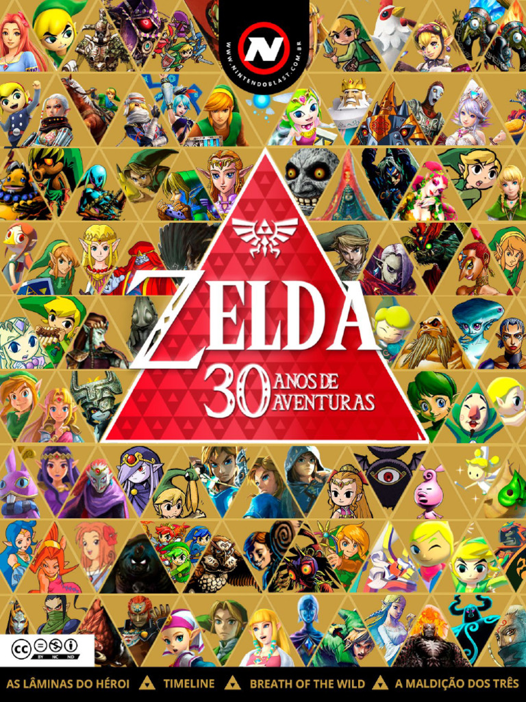 Zelda - 30 Anos de Aventuras | PDF | A Lenda de Zelda | Nintendo