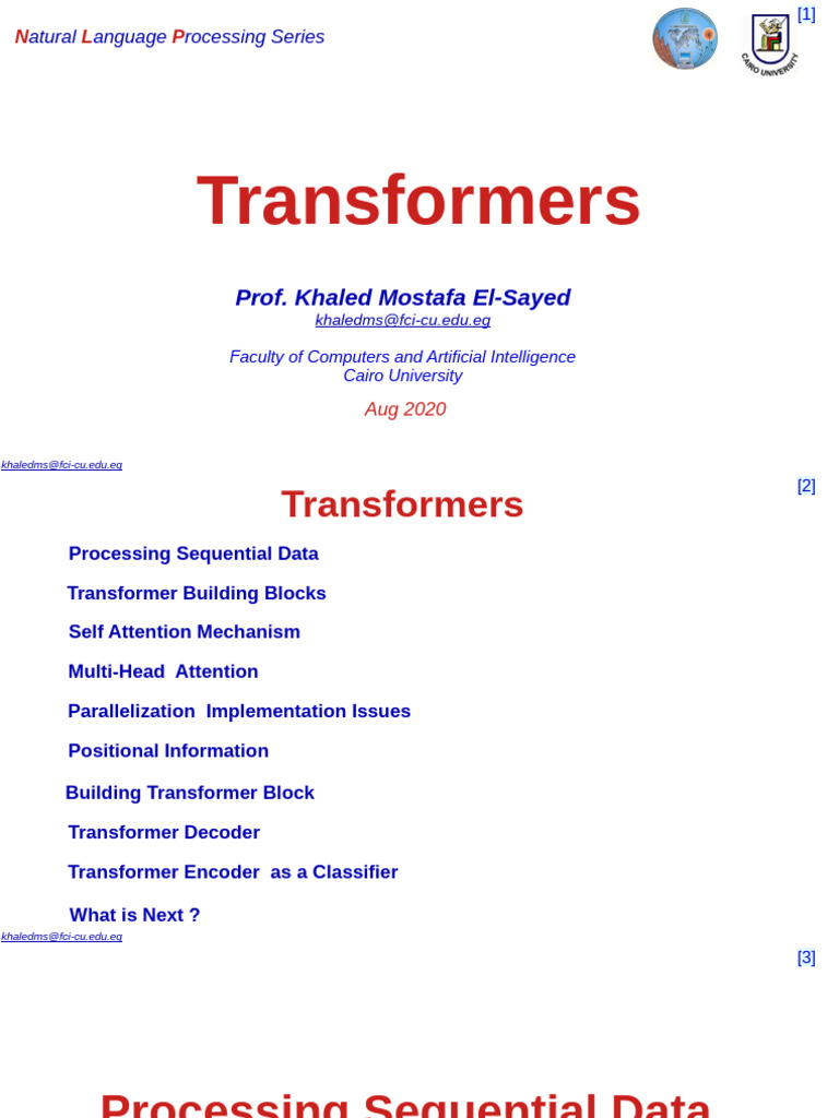 [9,10] Transformers_3 | PDF | Algorithms | Applied Mathematics