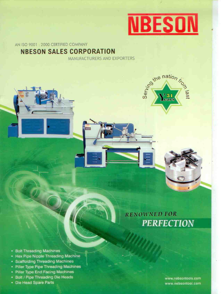 New Machine & Die Head Catalogue - 220505 - 170145 | PDF