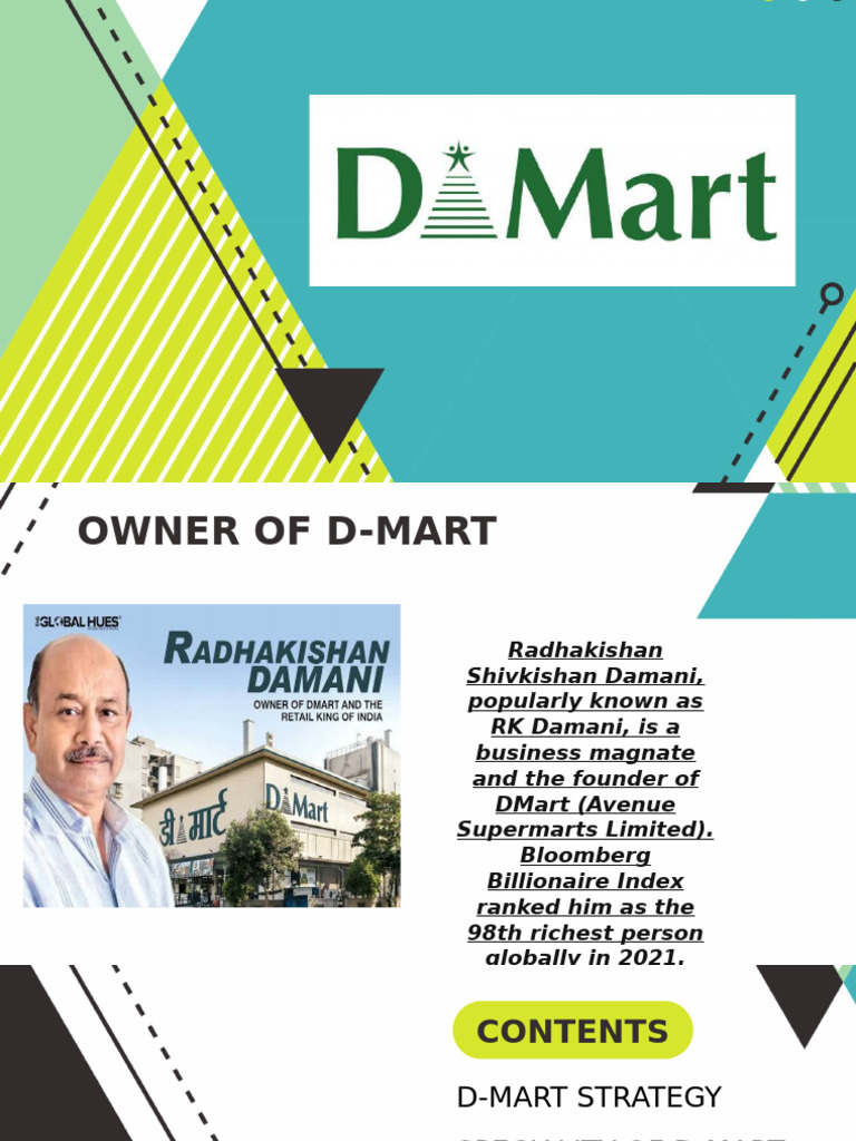 D mart 2 | PDF | Grocery Store | Retail