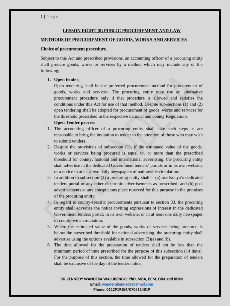 Auction Rules for Public Procurement | PDF | Auction | Business