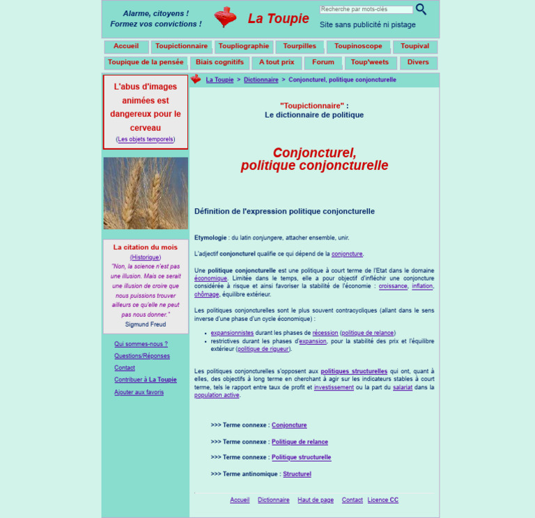 Définition de la politique conjoncturelle | PDF | Stimulus (Économie ...