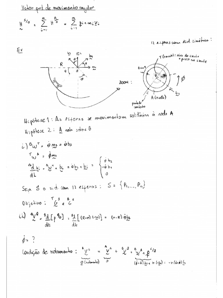 Caderno - Dinâmica II (Daniel Castello) | PDF