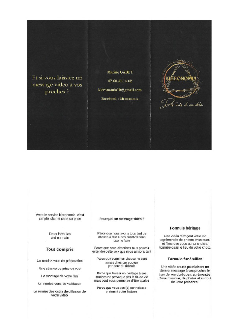 Plaquette Kleronomia | PDF