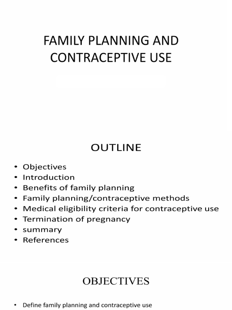 Family Planning | PDF