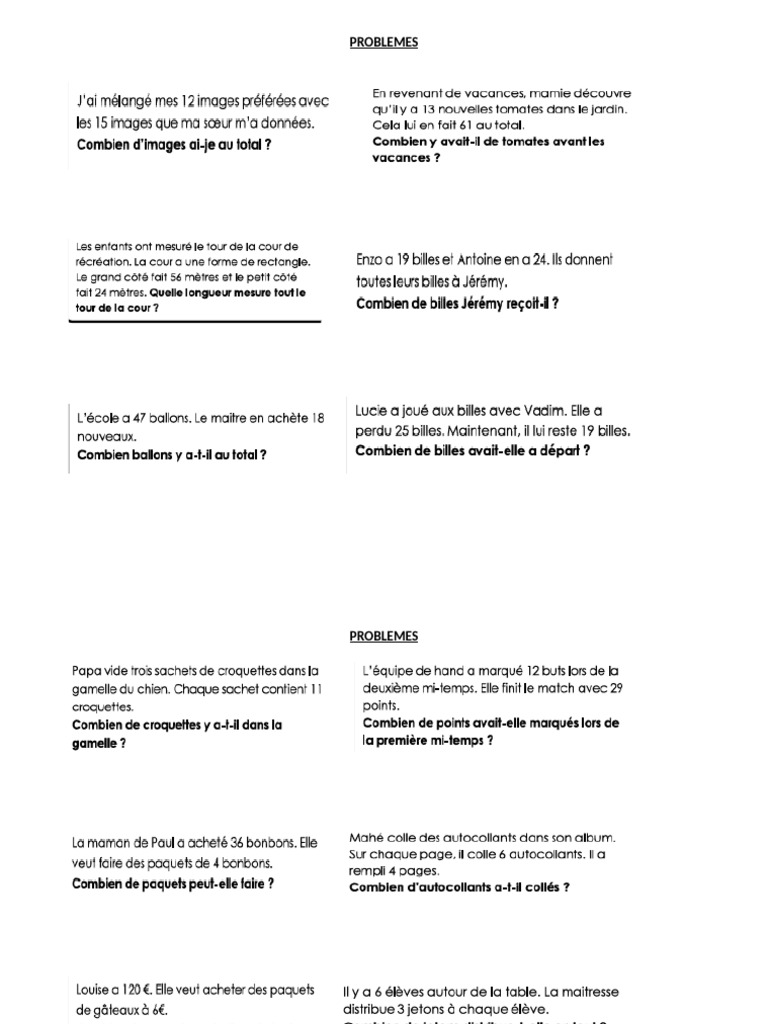 Problemes | PDF