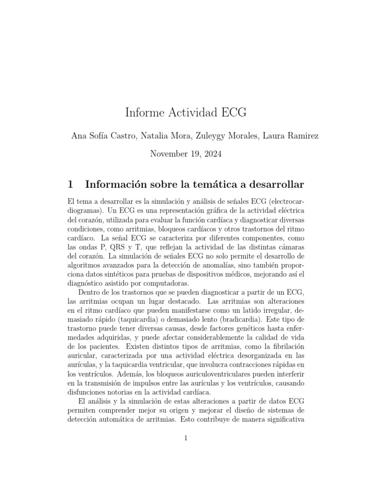 Informe_señales_ECG (1) | PDF