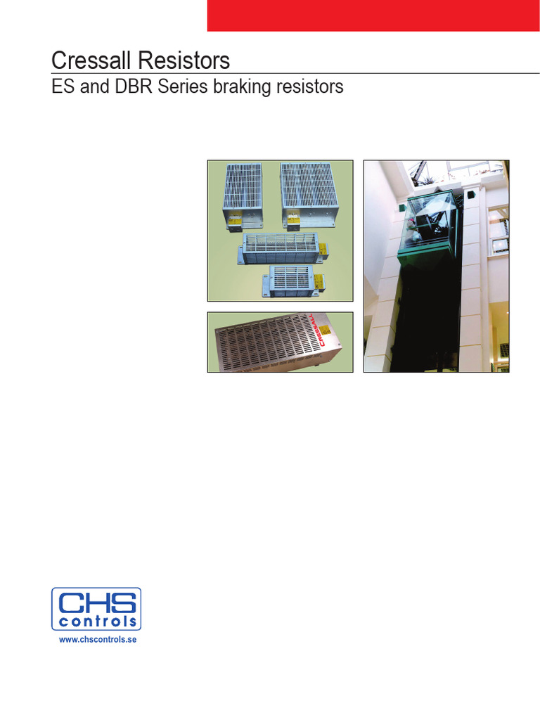 Cressall Braking Resistors: ES & DBR Series | PDF | Resistor | Electronics