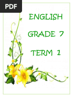 Grade 7 English Textbook | PDF
