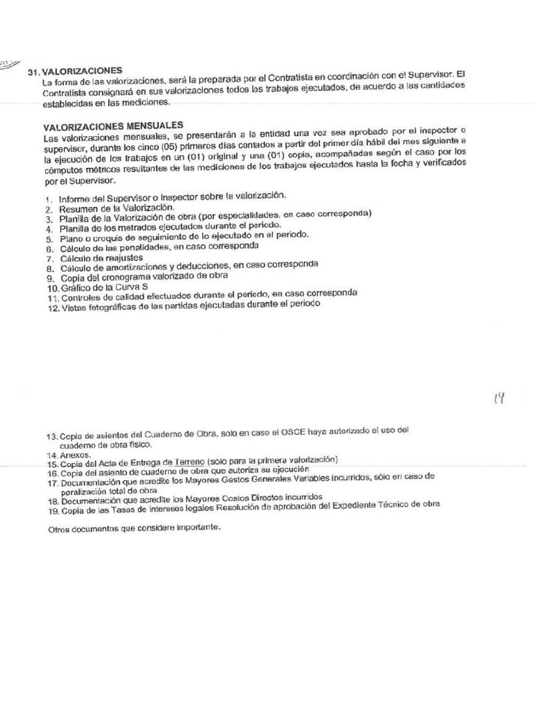 Check List Ugel Rio Tambo | PDF