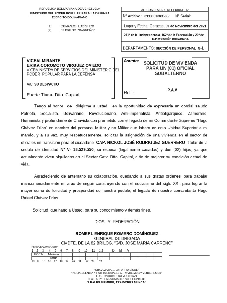 Solicitud Gas Comunal | PDF | Venezuela