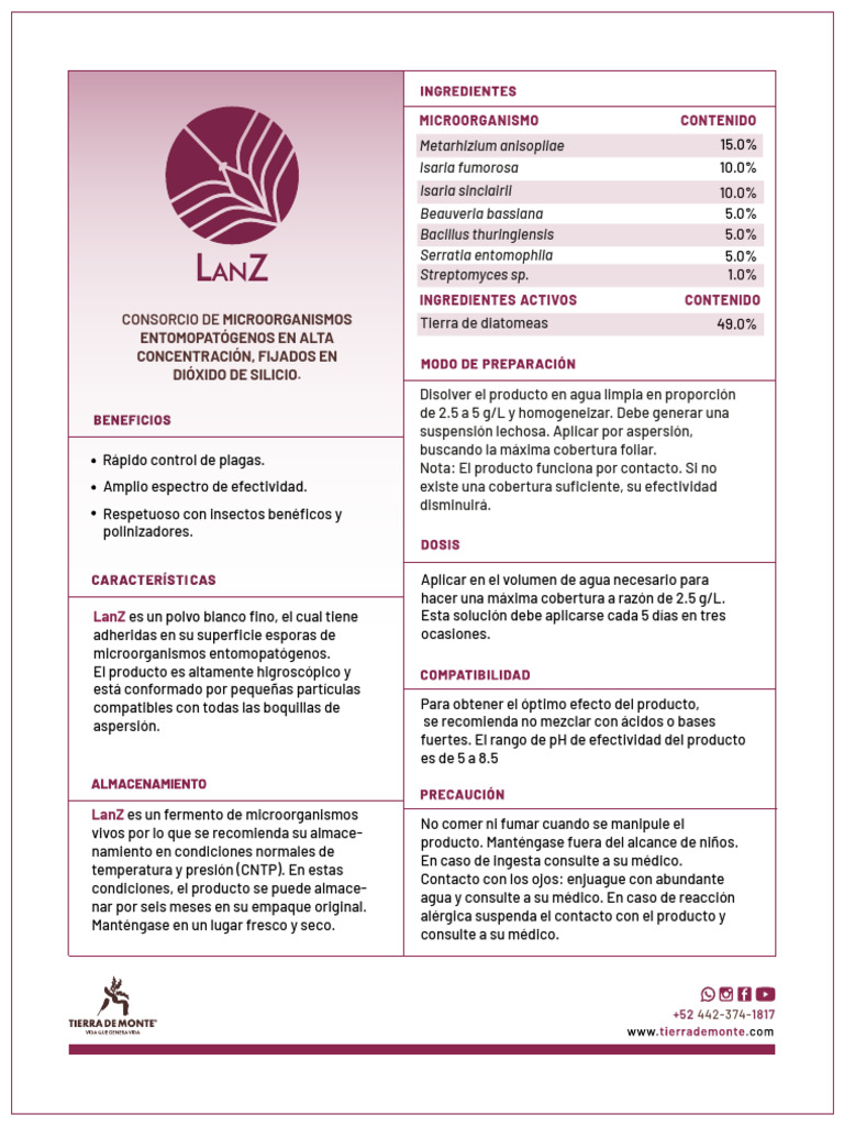 Uso y almacenamiento de LanZ | PDF | Agua