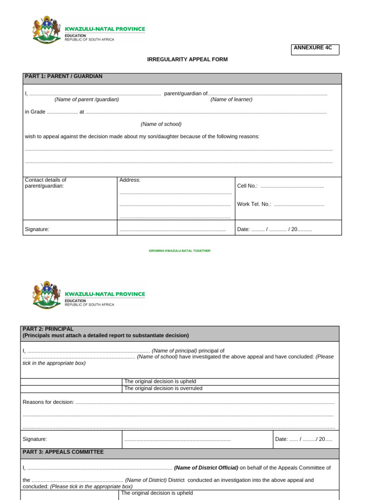Irr Appeal Form 18 Nov 24 | PDF