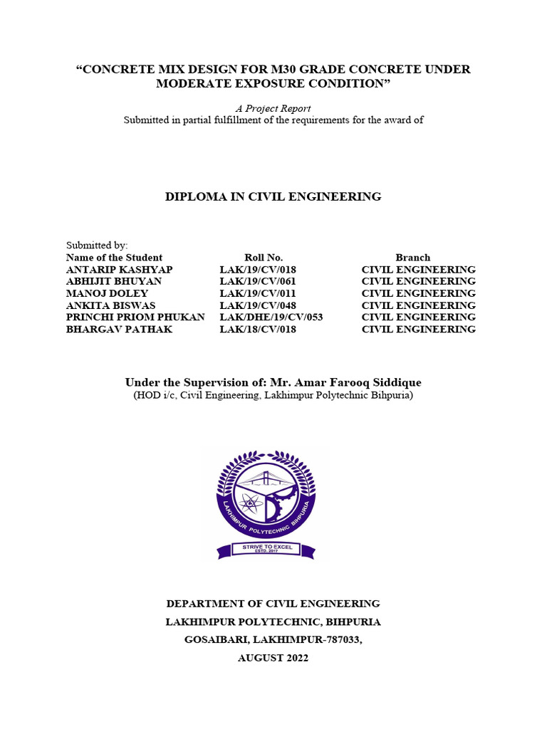 FINAL_M30_merged | PDF | Concrete | Civil Engineering