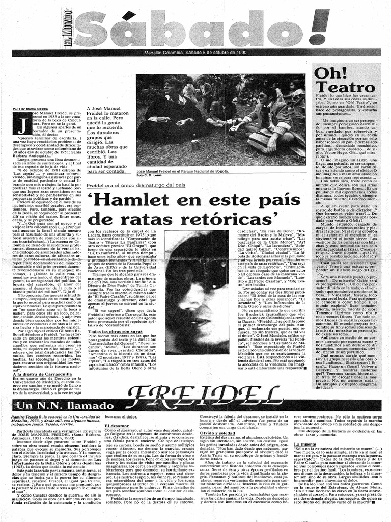Freidel El Mundo | PDF