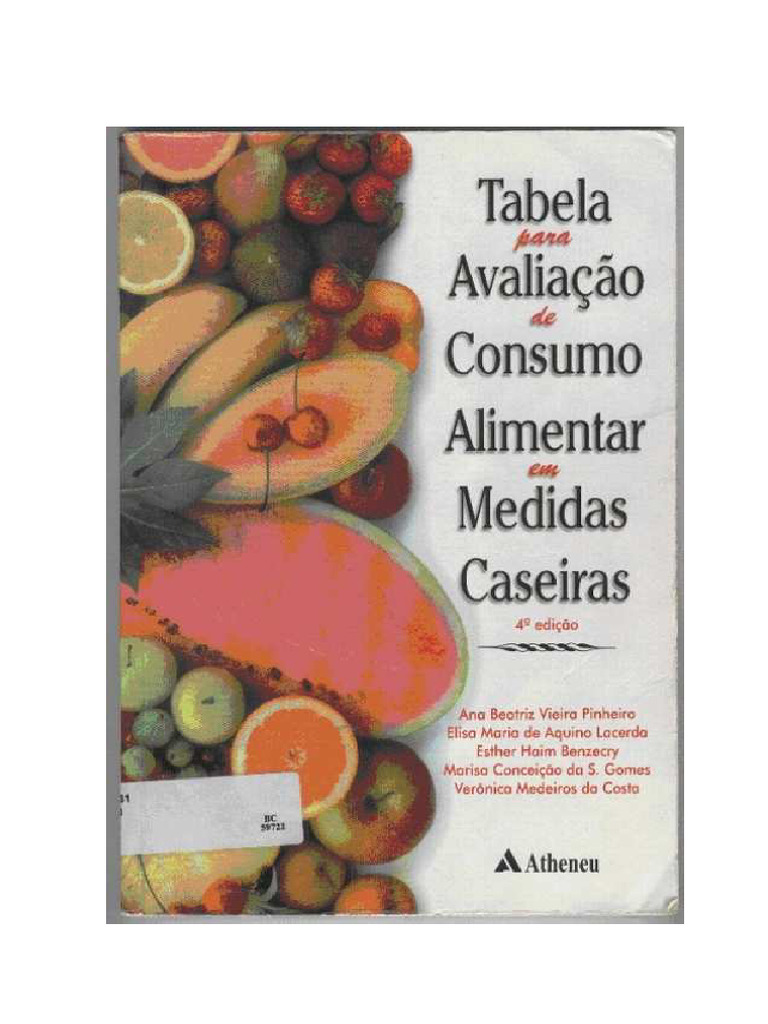 Tabela Medidas Caseira - Ana Beatriz | PDF